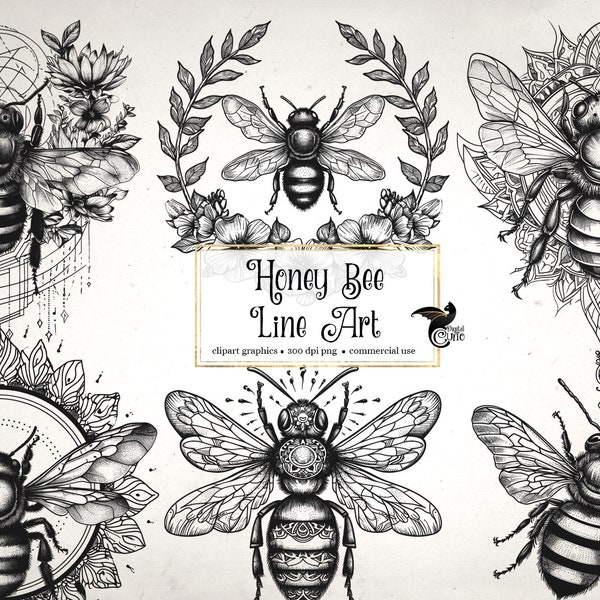 Bees Draw - Etsy UK