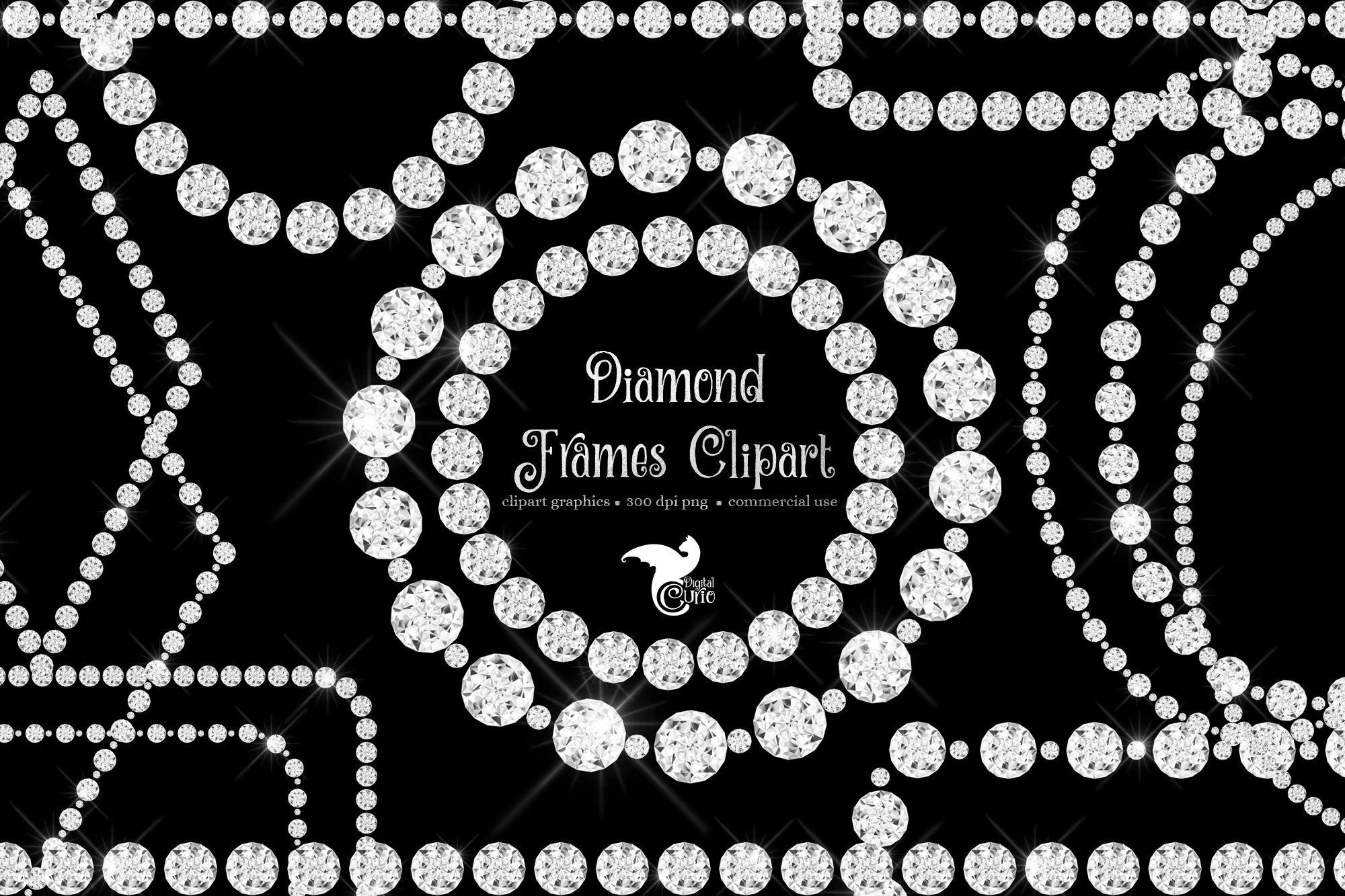 Diamonds Border Clipart