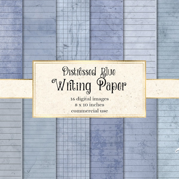 Writing Paper - Etsy
