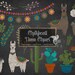 Chalkboard Llama Clipart Cute Llama and Alpaca Chalk Clipart With ...
