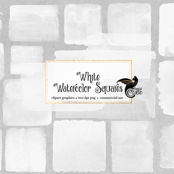 Watercolor Paint Squares - Etsy