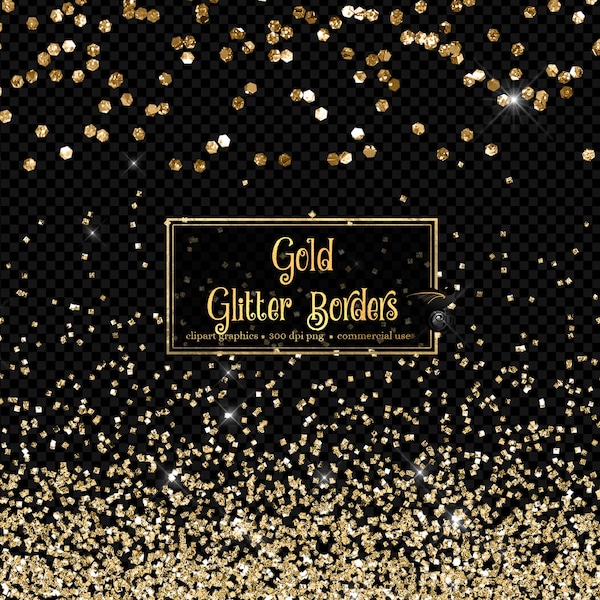 Gold Glitter - Etsy