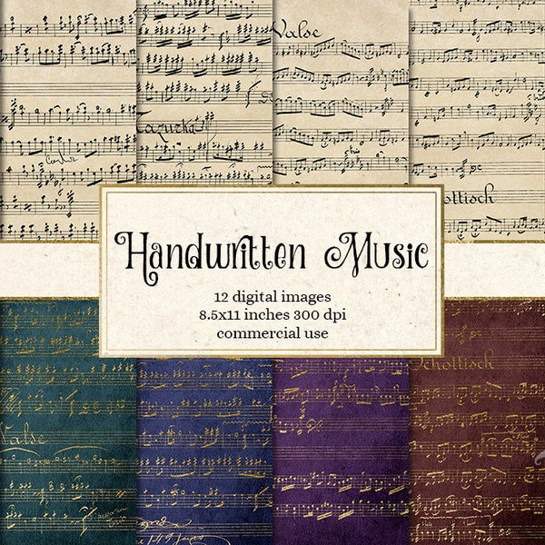 Music Scrapbook - Etsy