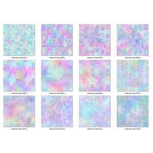 Iridescent Snake Skin Digital Paper, Seamless Scale Pattern Backgrounds ...