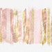 Blush and Gold Brush Strokes Clipart, With Pink Glitter and Gold Foil ...