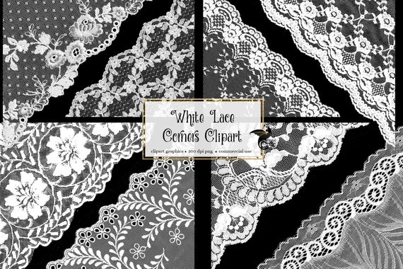 White Lace Clip Art