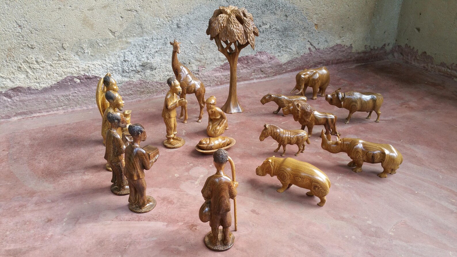 Christmas in Africa Nativity Set - Etsy