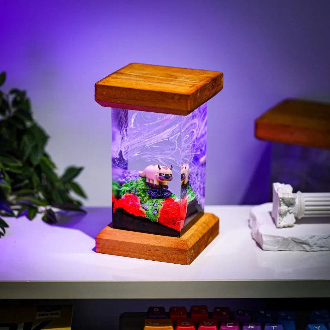 APPA Avatar the Last Airbender Epoxy Resin Wood Lamp Night Light Unique ...