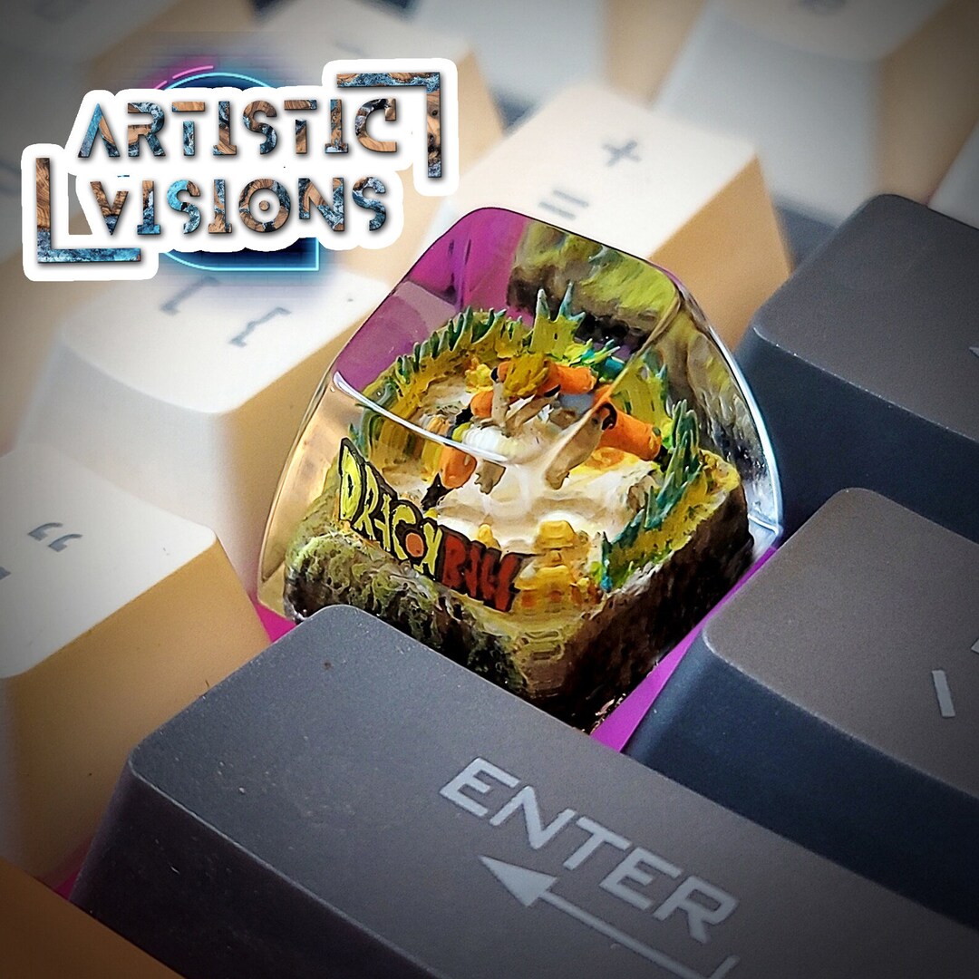 Dragon Ball Keycaps Set , Shenlong Keycap , Sogoku Keycaps , Cell ...