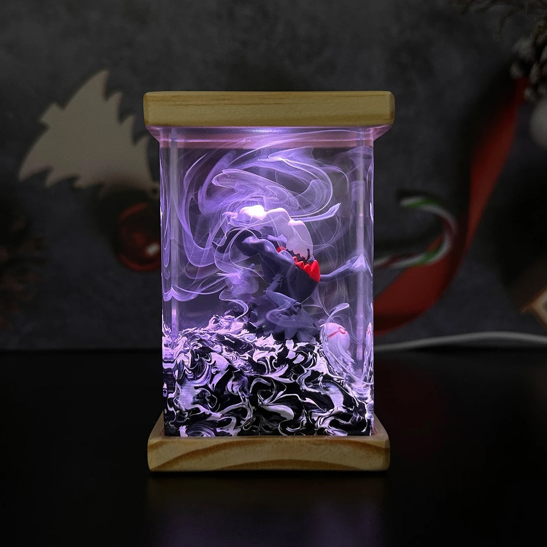 Darkrai Pokemon Epoxy Lamp, Pokemon Lamp, Pokemon Gift, Pokemon ...
