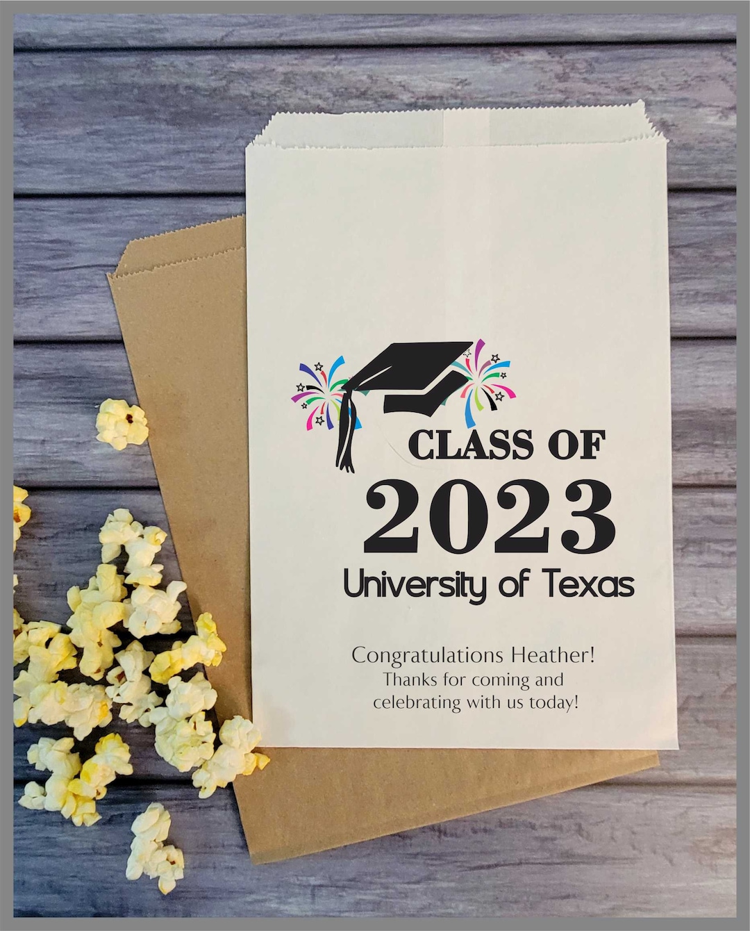 Graduation Favor Bag, Custom Graduation 2023, Candy Bag, Graduation ...