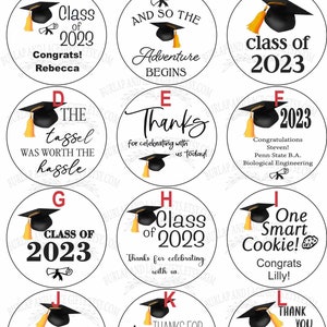 Graduation Stickers Graduation Labels Graduation 2023 - Etsy
