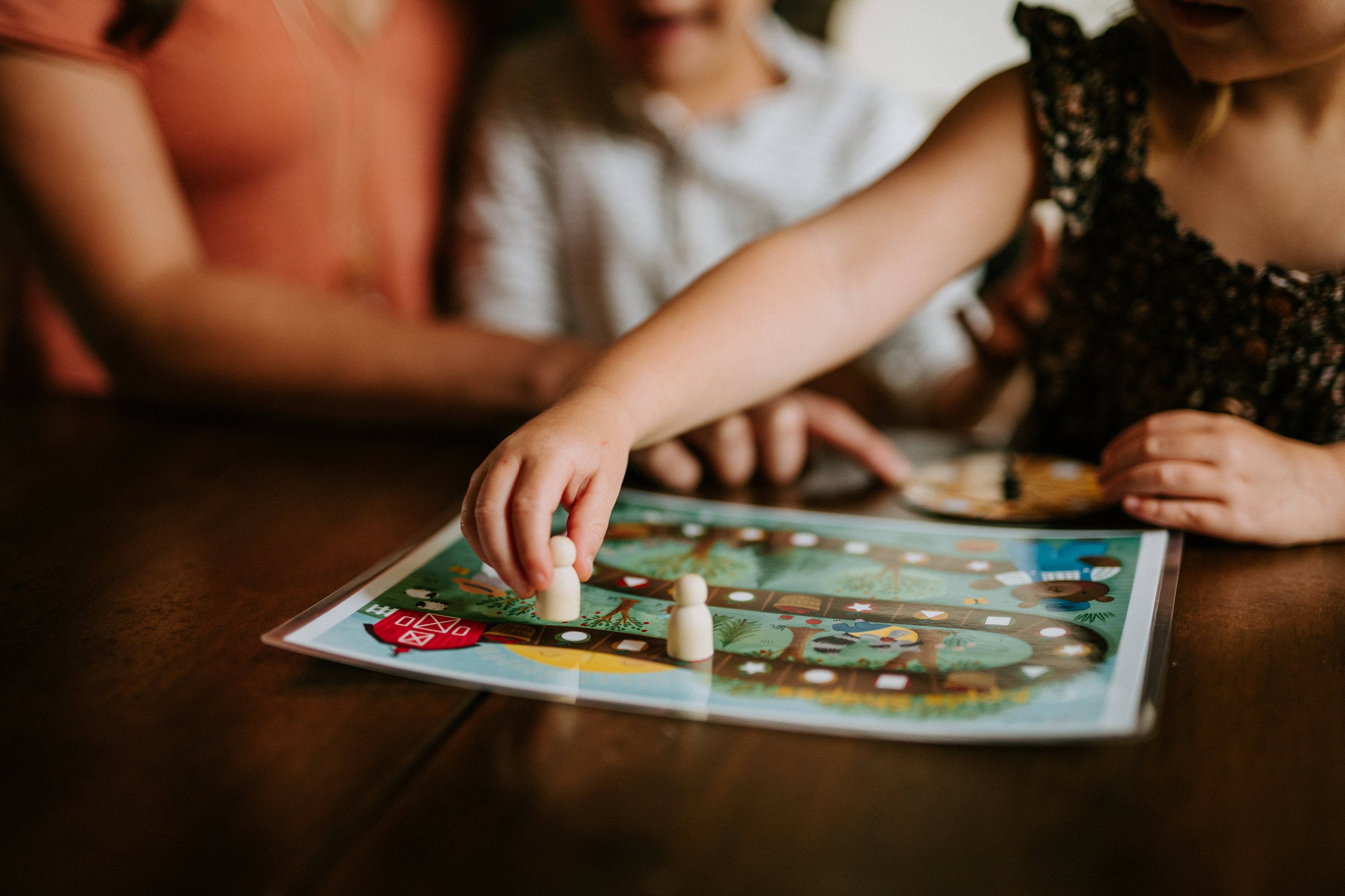 Apple Shapes Board Game Playmat Match Shapes and Colors Preschool Game ...