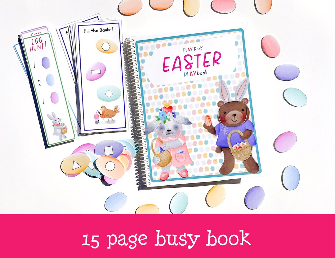 Easter Activity Pack 15 Activities Dolch Sight Words Alphabet Matching ...