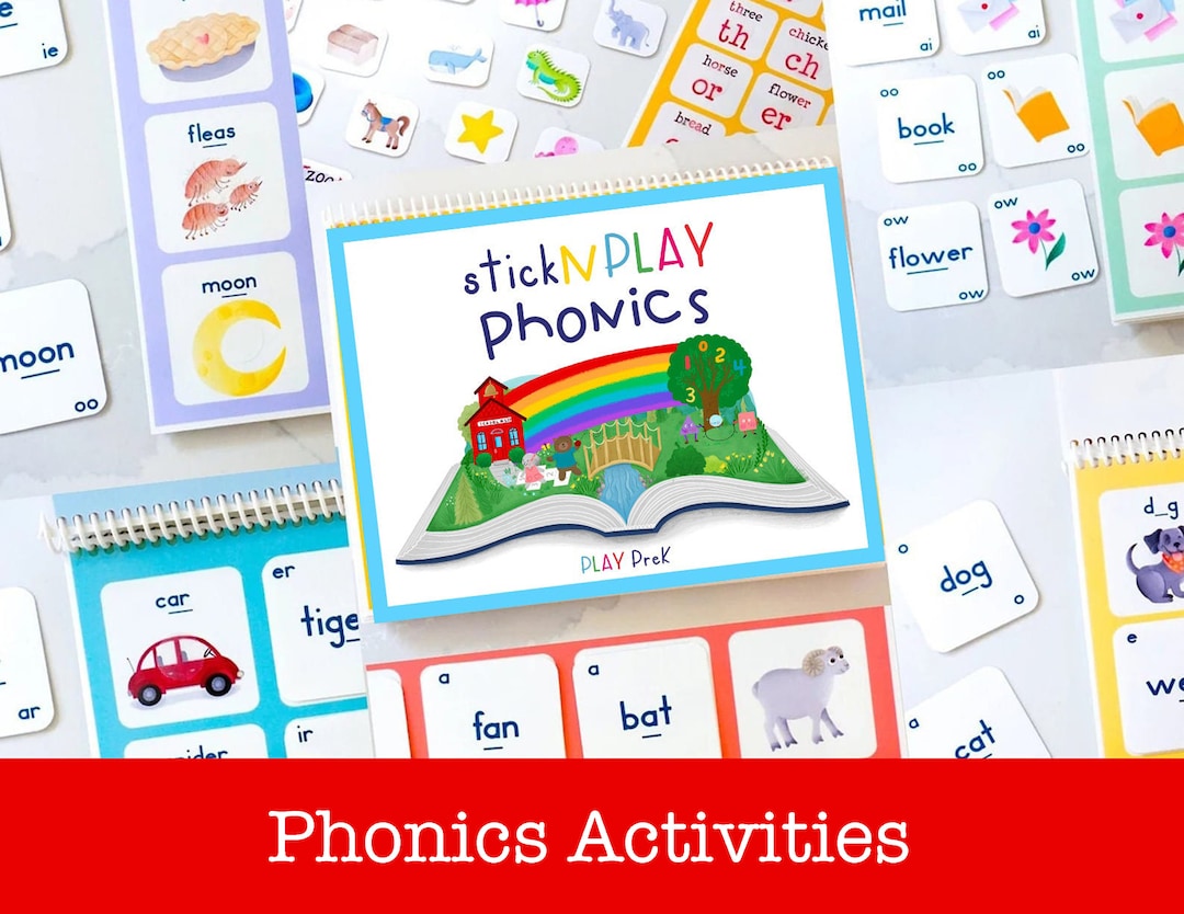 Phonics Learning Pack, Sound Chart, Beginning Sounds, CVC Words ...