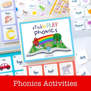 Phonics Learning Pack, Sound Chart, Beginning Sounds, CVC Words ...