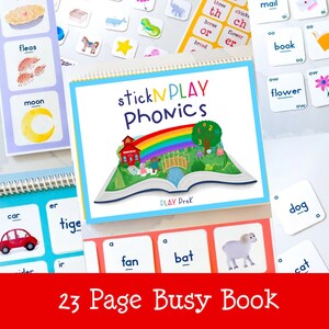 Phonics Learning Pack Sound Chart Beginning Sounds CVC Words Digraphs ...