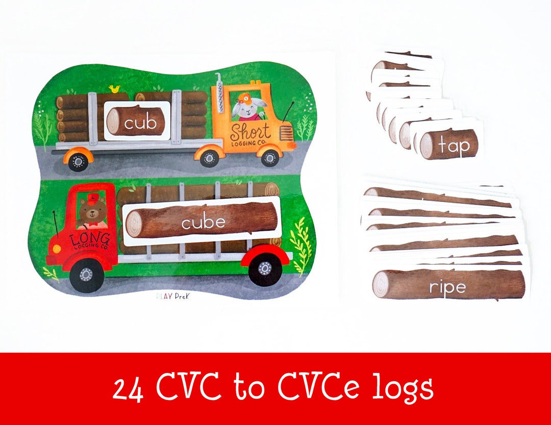 Short and Long Vowel Folder Game – CVC & Cvce Word Activities | Phonics ...