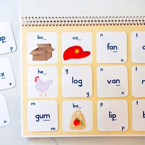 Phonics Learning Pack, Sound Chart, Beginning Sounds, CVC Words ...