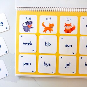 Phonics Learning Pack, Sound Chart, Beginning Sounds, CVC Words ...