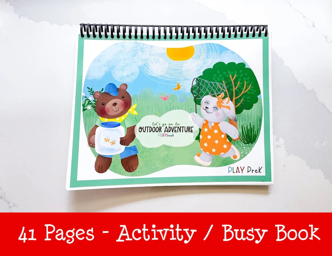 Outdoor Adventure Playbook™ 40 Activities Prek Preschool - Etsy