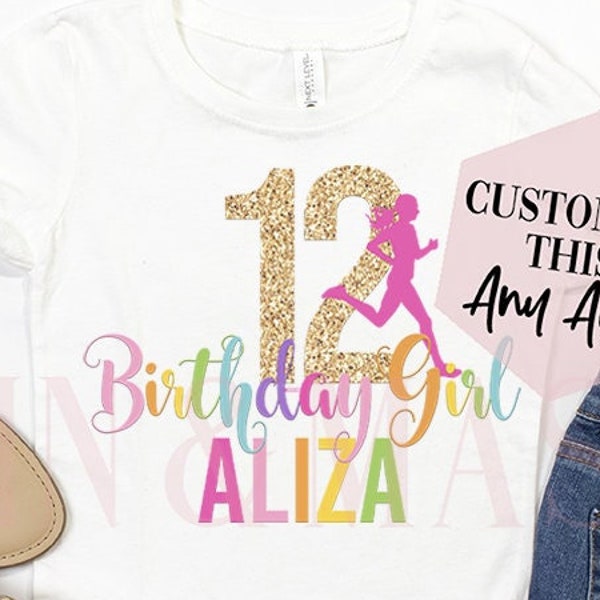 Running Birthday Shirt - Etsy