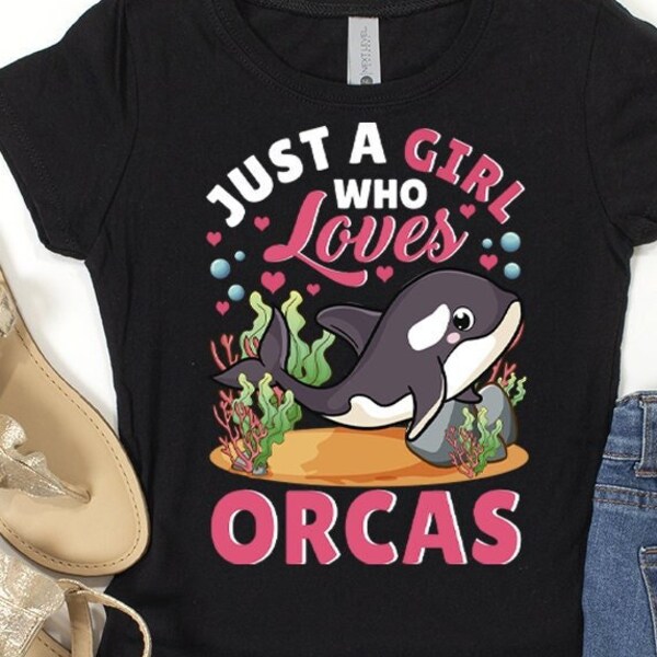 Kids Orca Shirt - Etsy