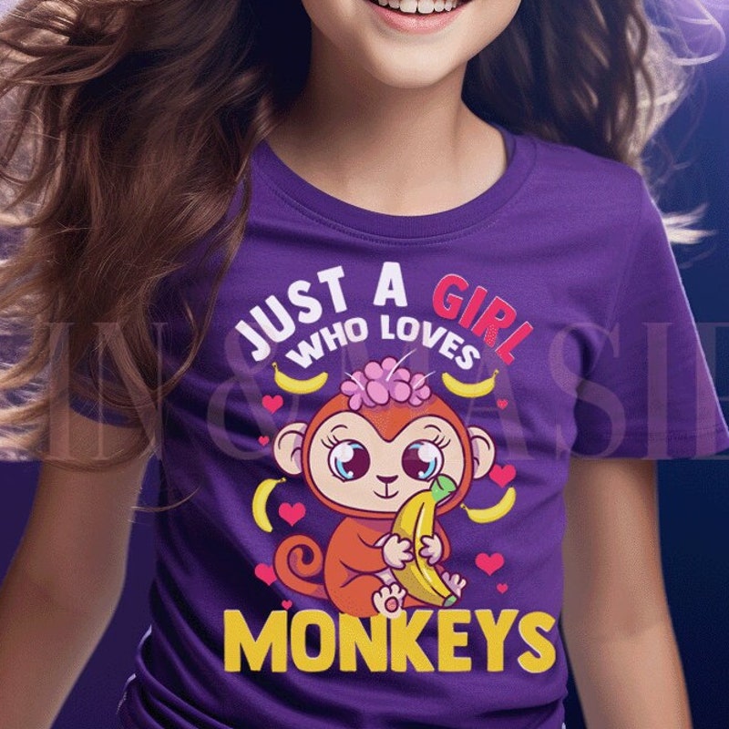 Girl Mod Monkey - Etsy