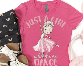 Girls Dance Shirt | Etsy