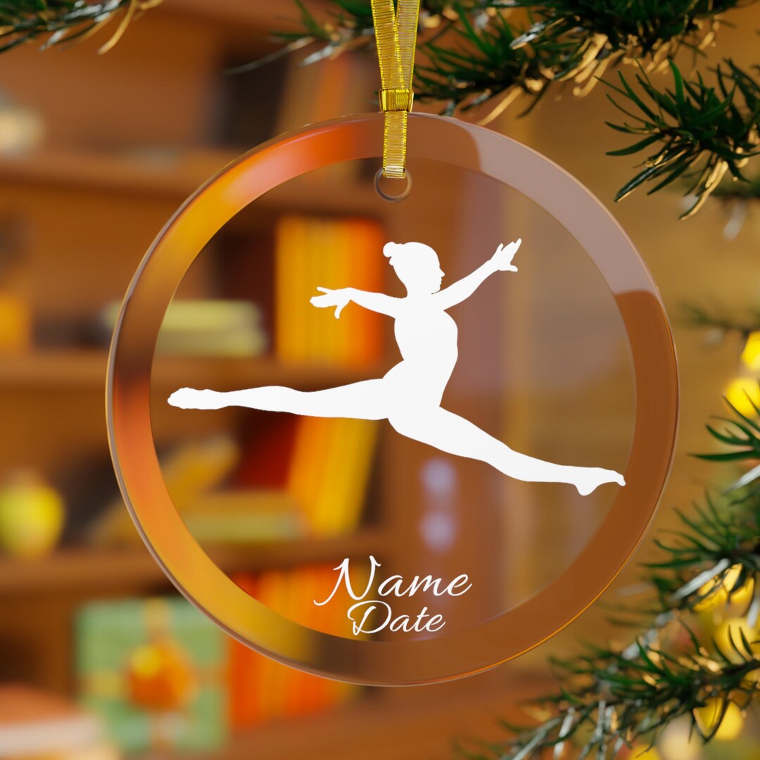 Girls Dance Ornament, Custom Dance Christmas Ornament, Dance ...