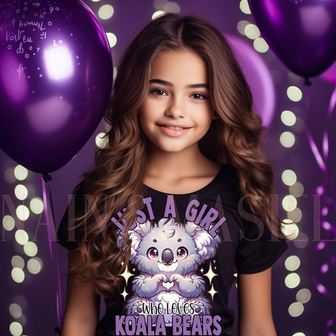 Koala Shirt, Just a Girl Who Loves Koala Bears, Koala Gifts, Koala ...