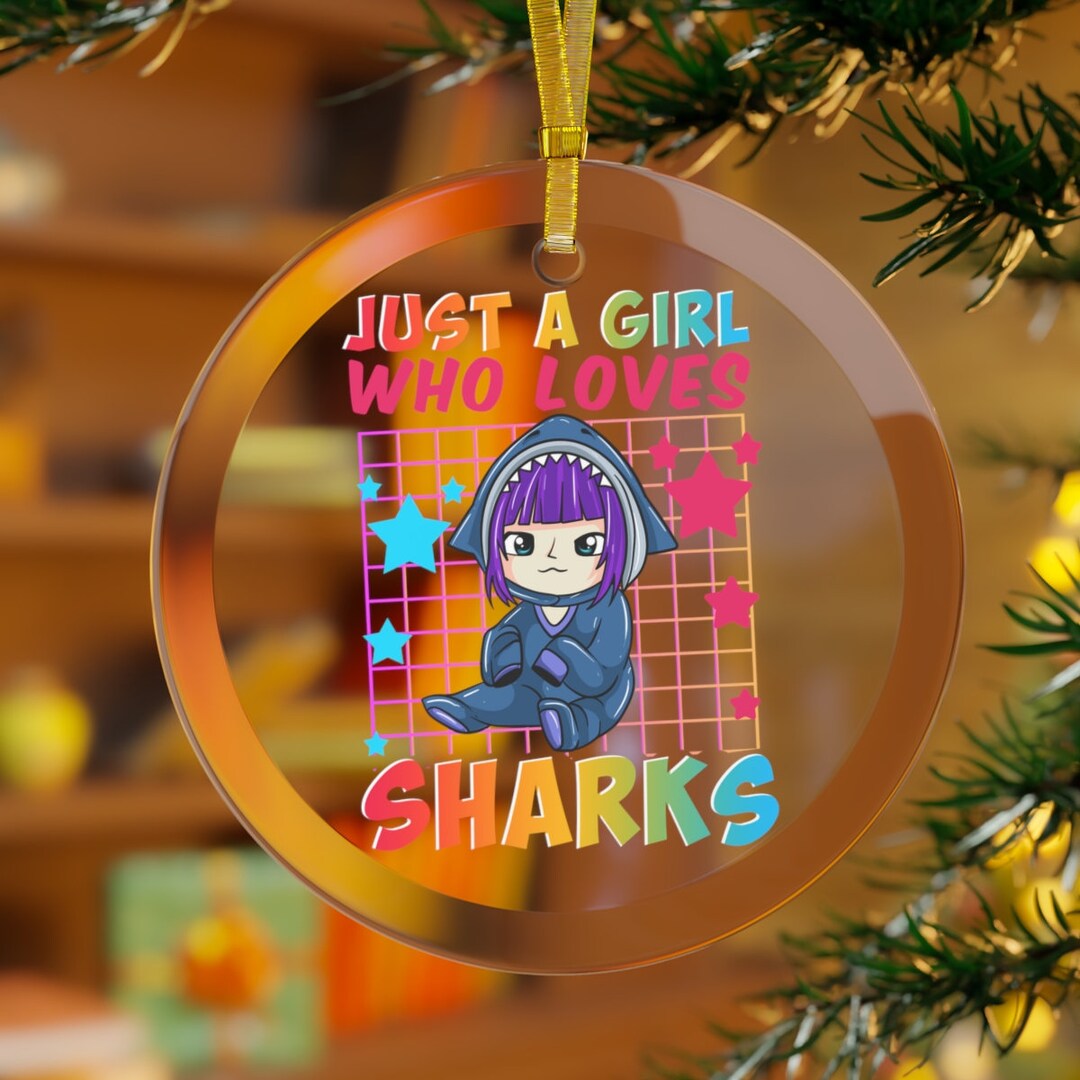 Shark Ornament, Christmas Shark, Shark Mama, Shark Daughter, Shark Gift ...