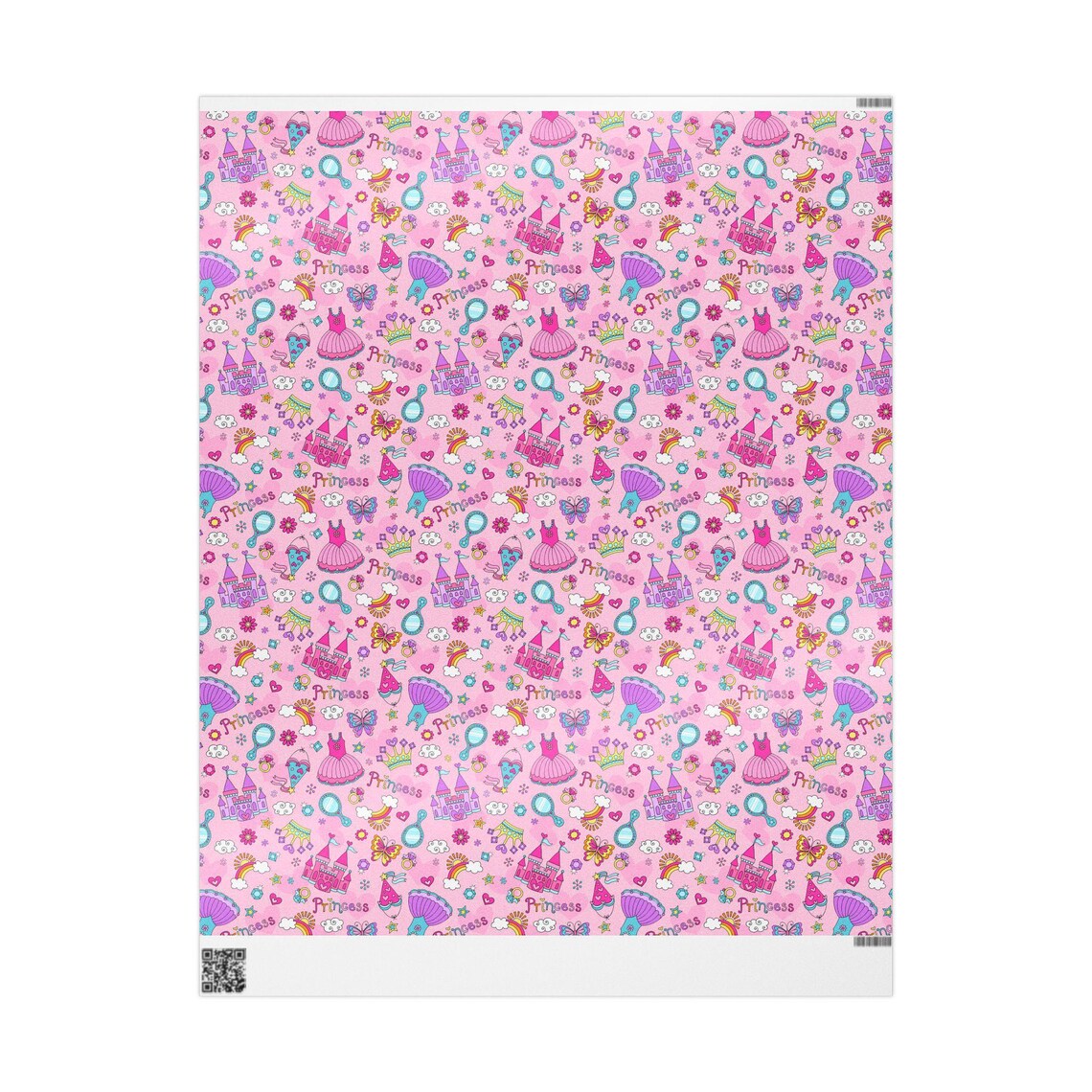 Princess Wrapping Paper, Princess Birthday, Princess Gift Wrap ...