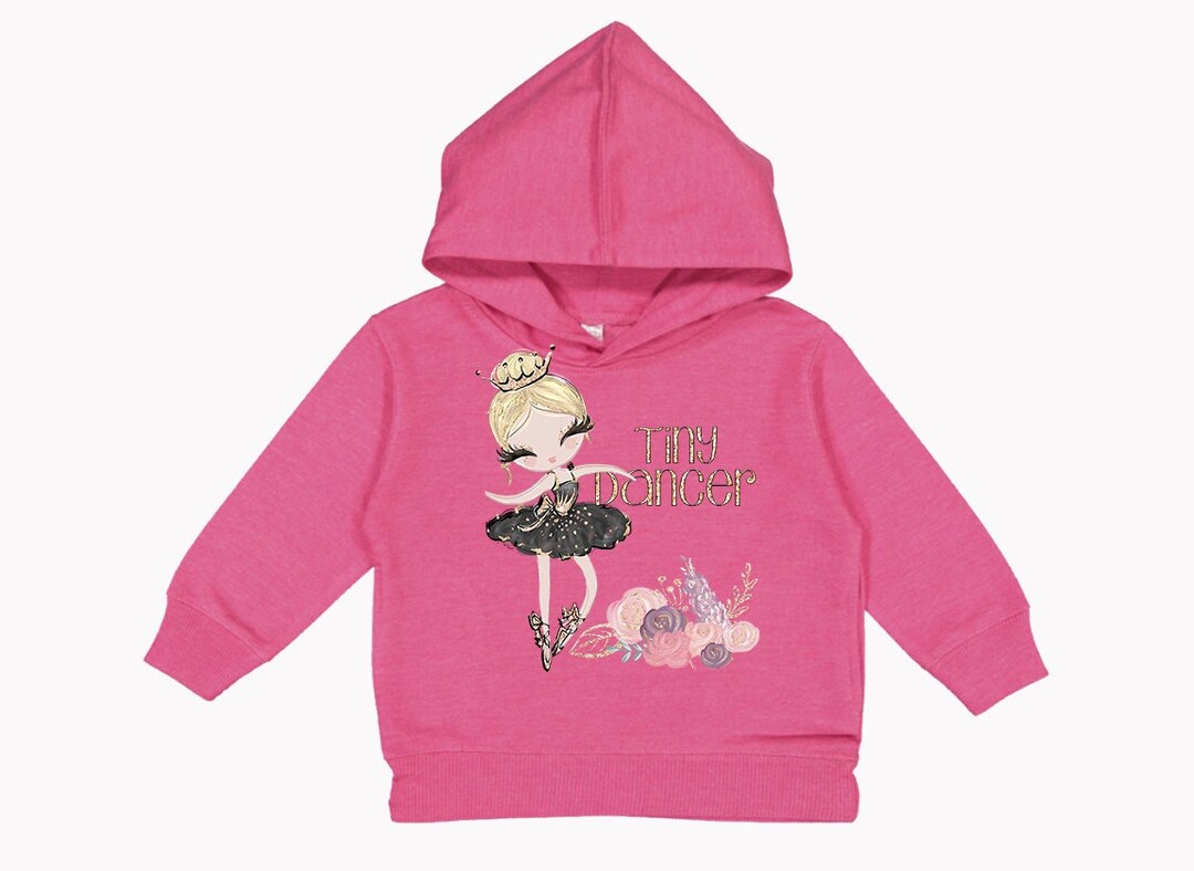 Blonde Ballerina Hoodie Kids Ballet Hoodie Toddler - Etsy