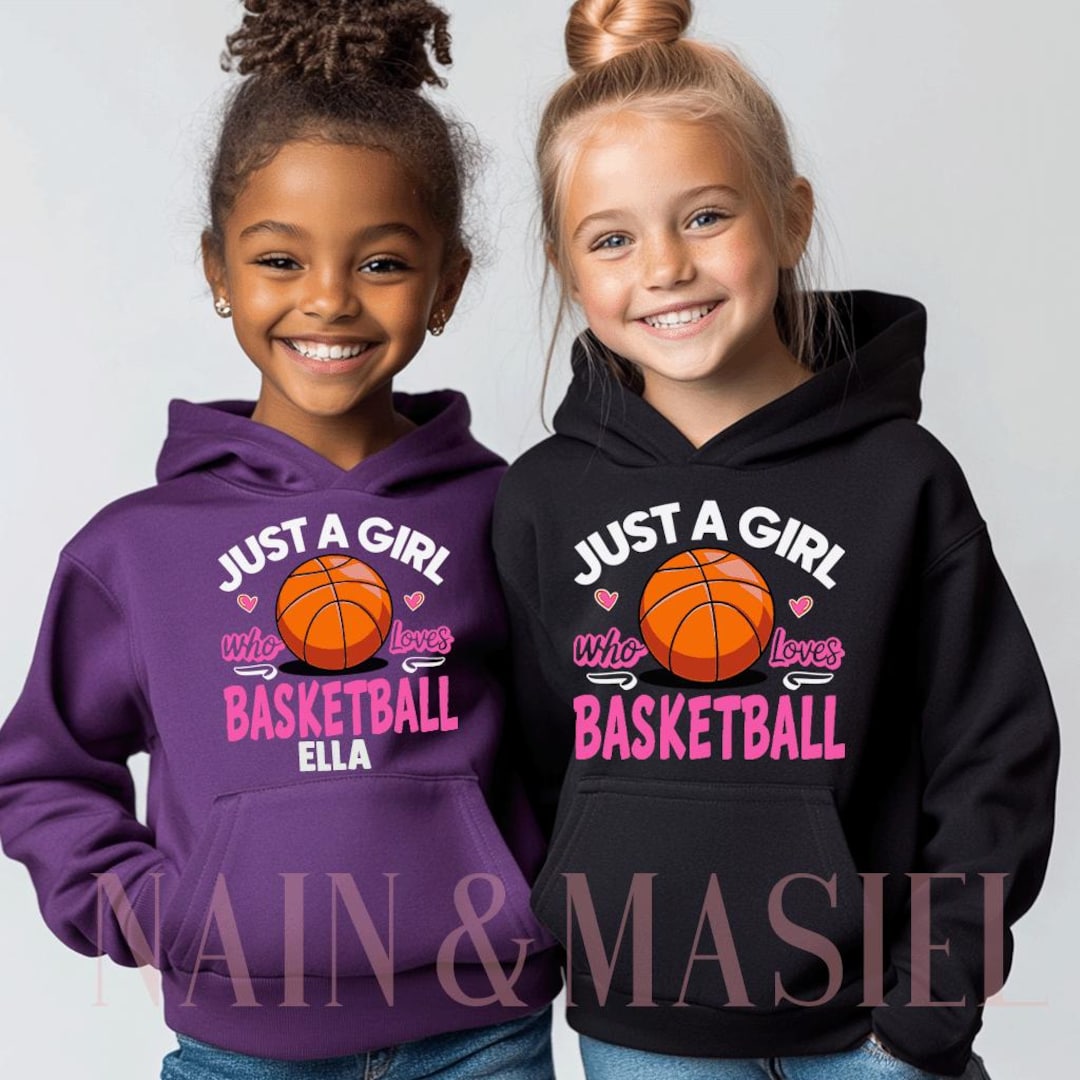 Girls Basketball Hoodie, Girls Basketball Shirt,girls Basketball ...