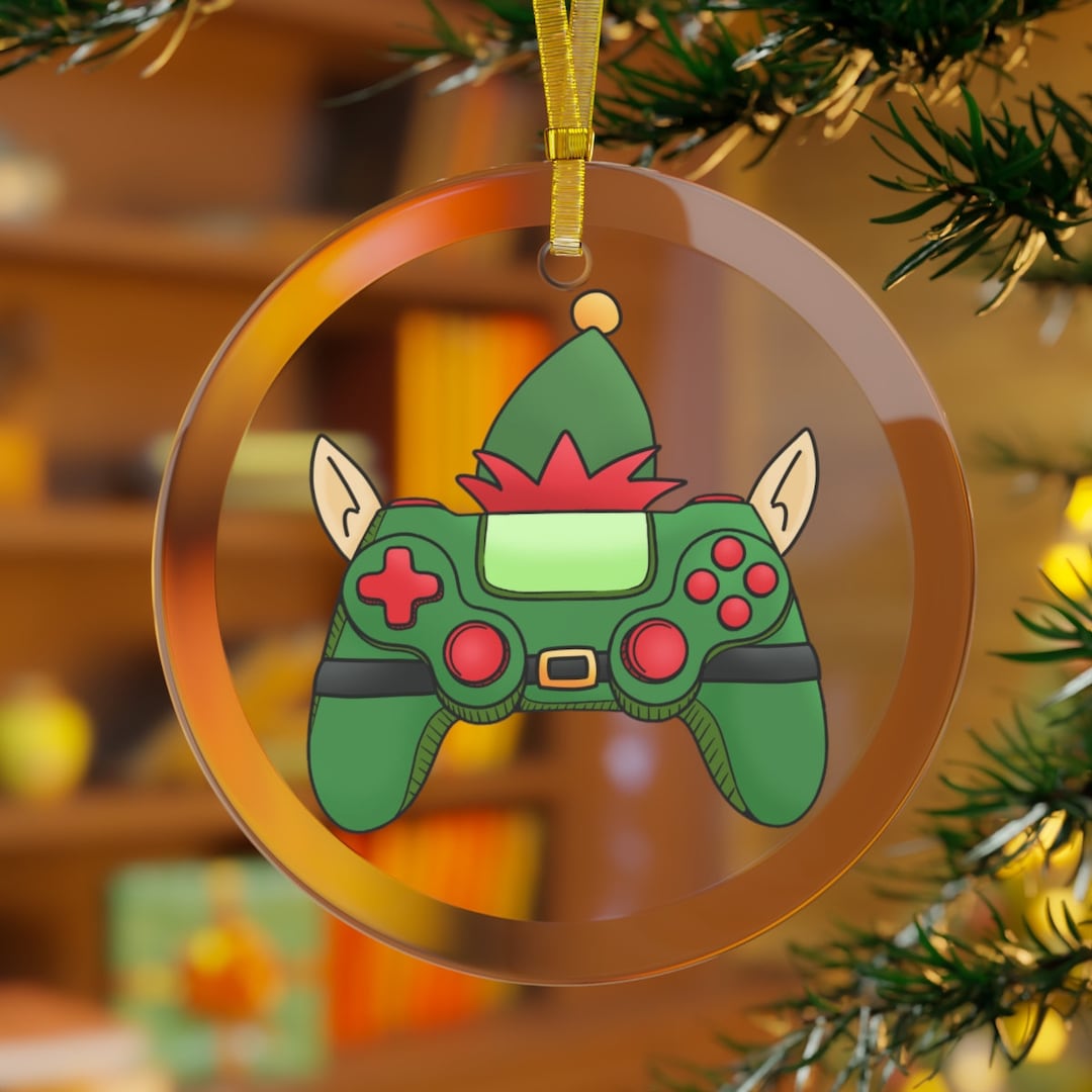 Video Game Christmas Ornament, Gamer Ornament, Elf Video Game ...