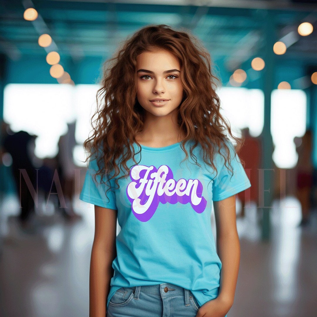 15th Birthday Shirt Retro Birthday Girl,fifteen,15th Birthday Gift ...