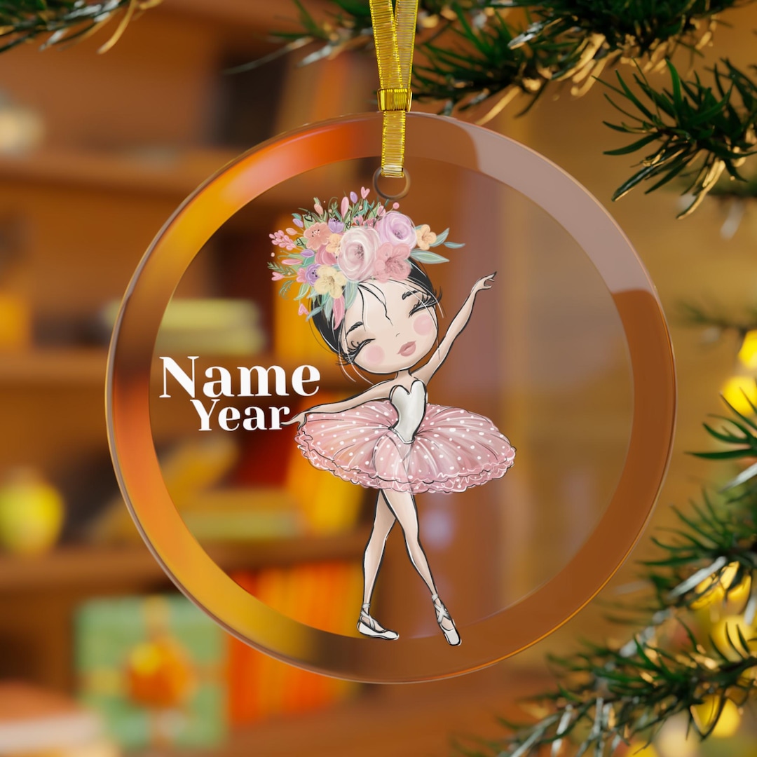 Girls Dance Ornament, Dancer Christmas Ornament, Dance Gifts, Dance ...