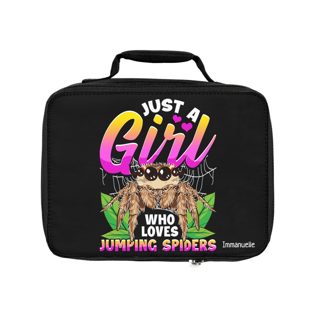 Jumping Spider Lunch Box, Girls Jumping Spider School Lunch Bag ...