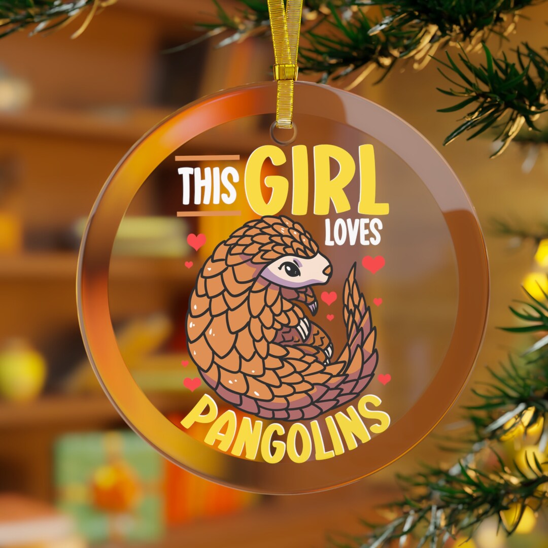 Pangolin Ornament, Pangolin Christmas Ornament, Pangolin Gifts, Pangolin Lover, Save Pangolins ...