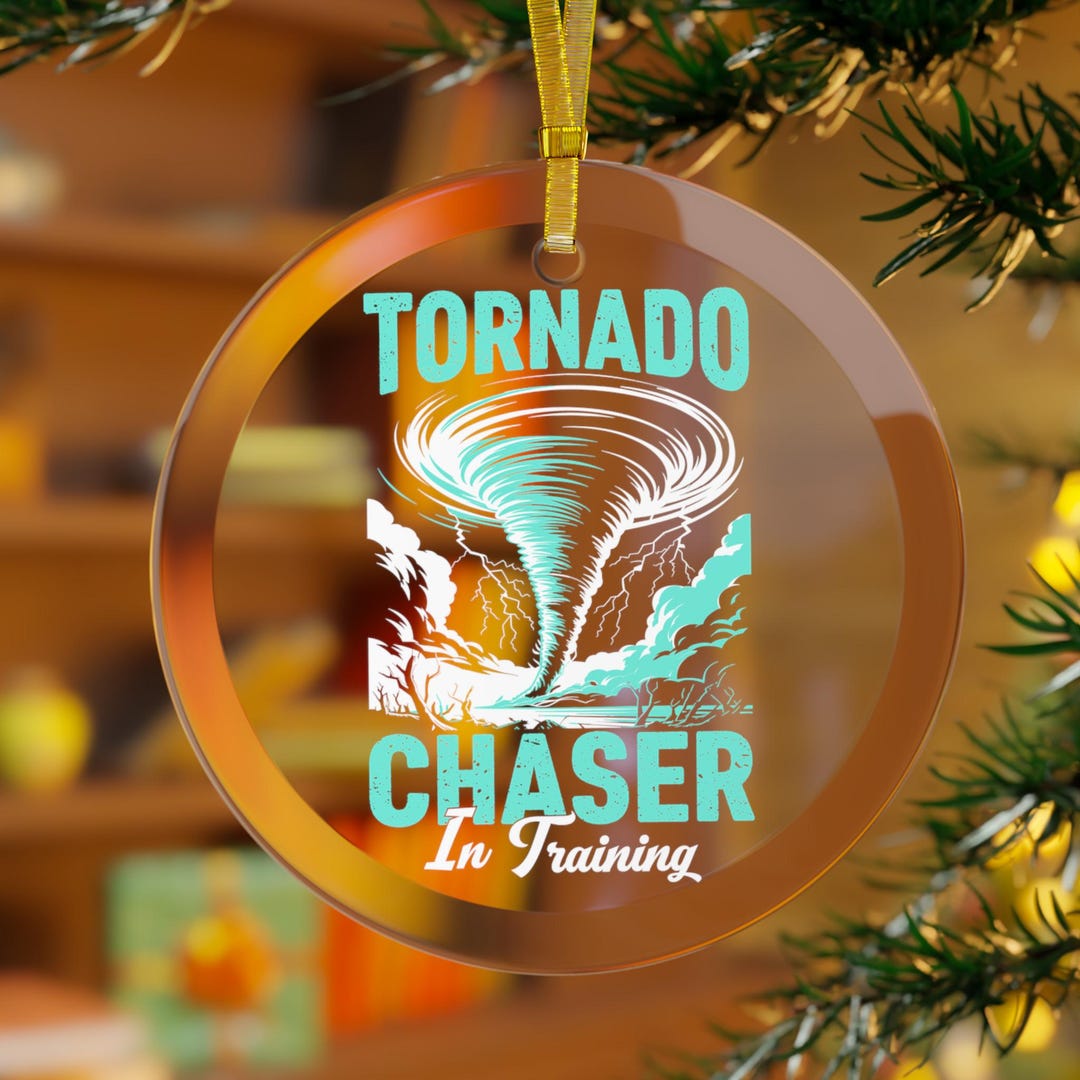 Tornado Ornament, Tornado Chaser in Training, Storm Chaser, Storm ...