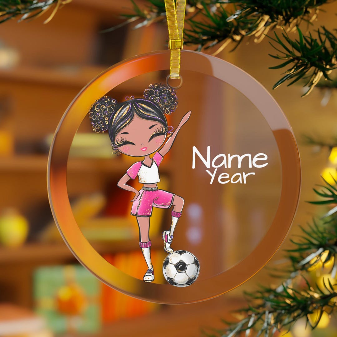 Latina Girls Soccer Ornament, Girls Soccer Team, Girls Soccer Player ...