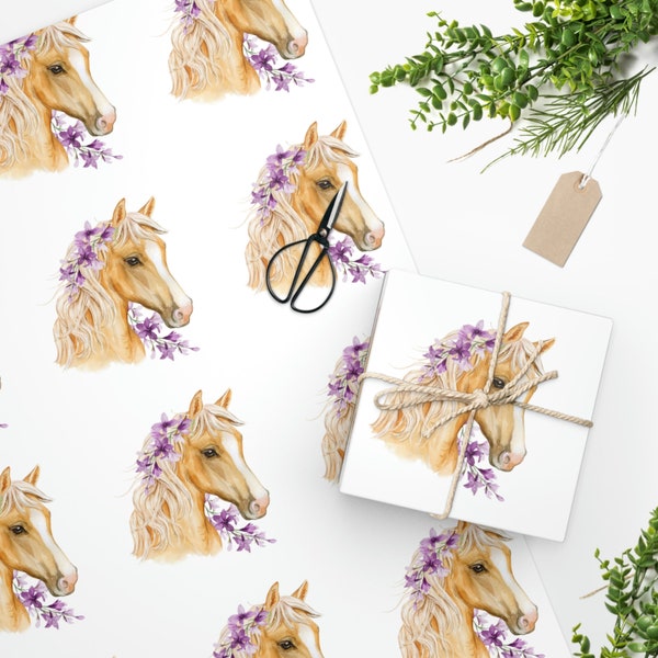 Horse Wrapping Paper - Etsy