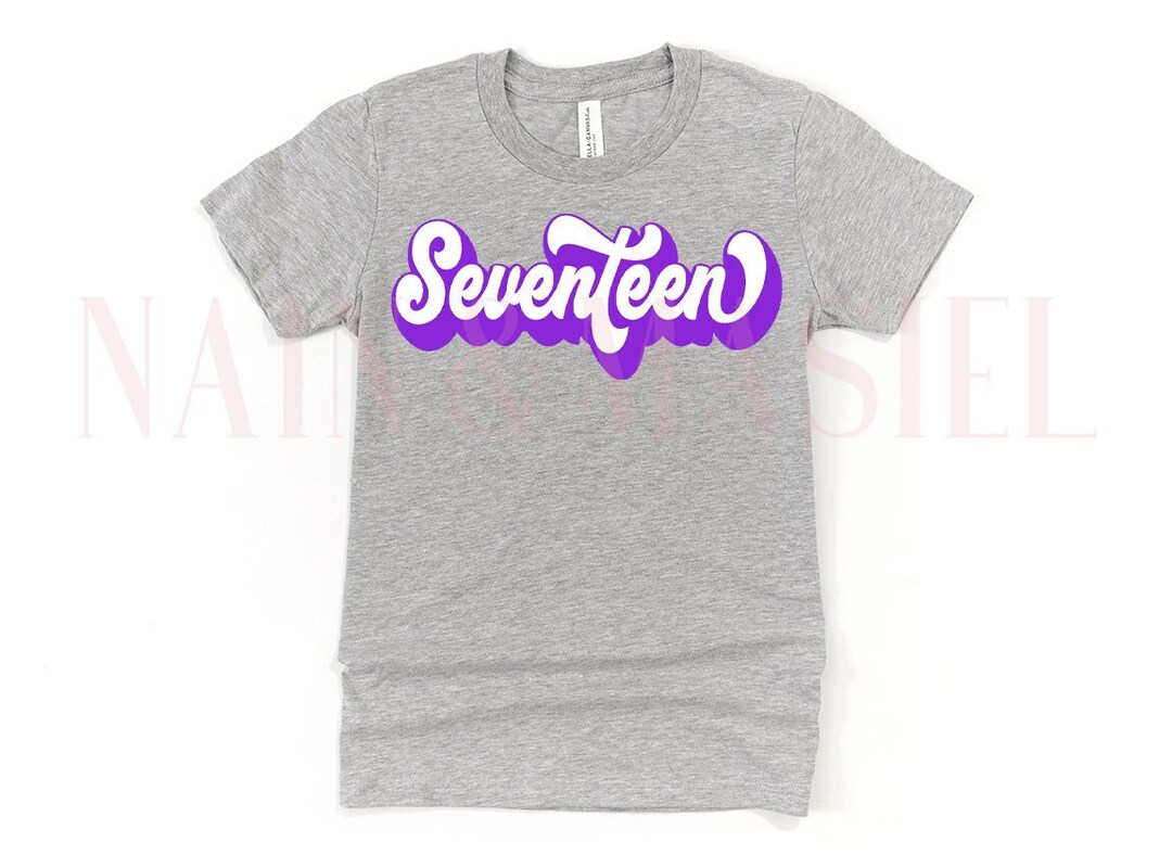 17th Birthday Girl Shirt, Seventeen Shirt, 17th Birthday Shirt, 17 ...