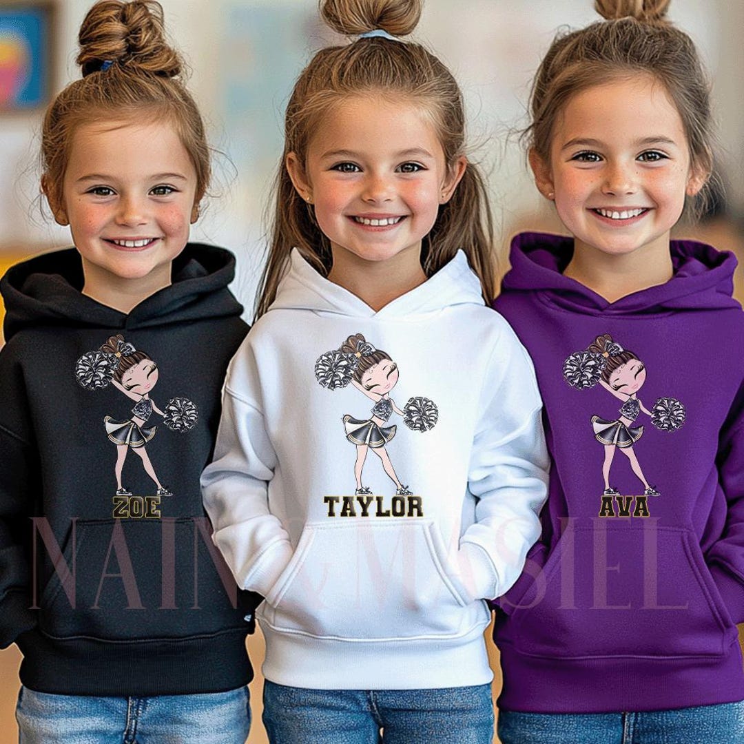 Cheerleading Hoodie Girls, Toddler Girl Cheerleading, Cheerleader ...