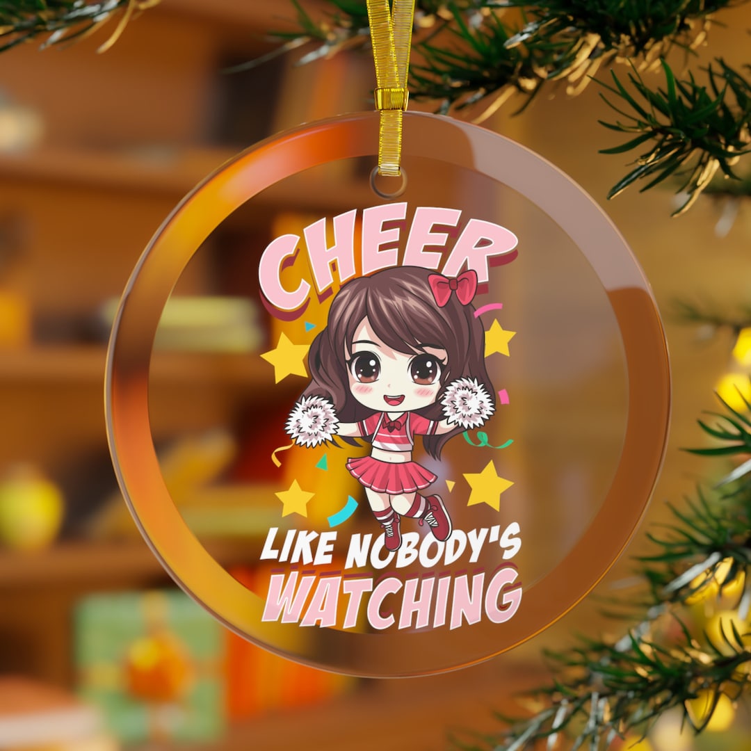 Cheerleader Ornament, Cheerleading Ornament, Cheer Ornament, Cheer Mom ...