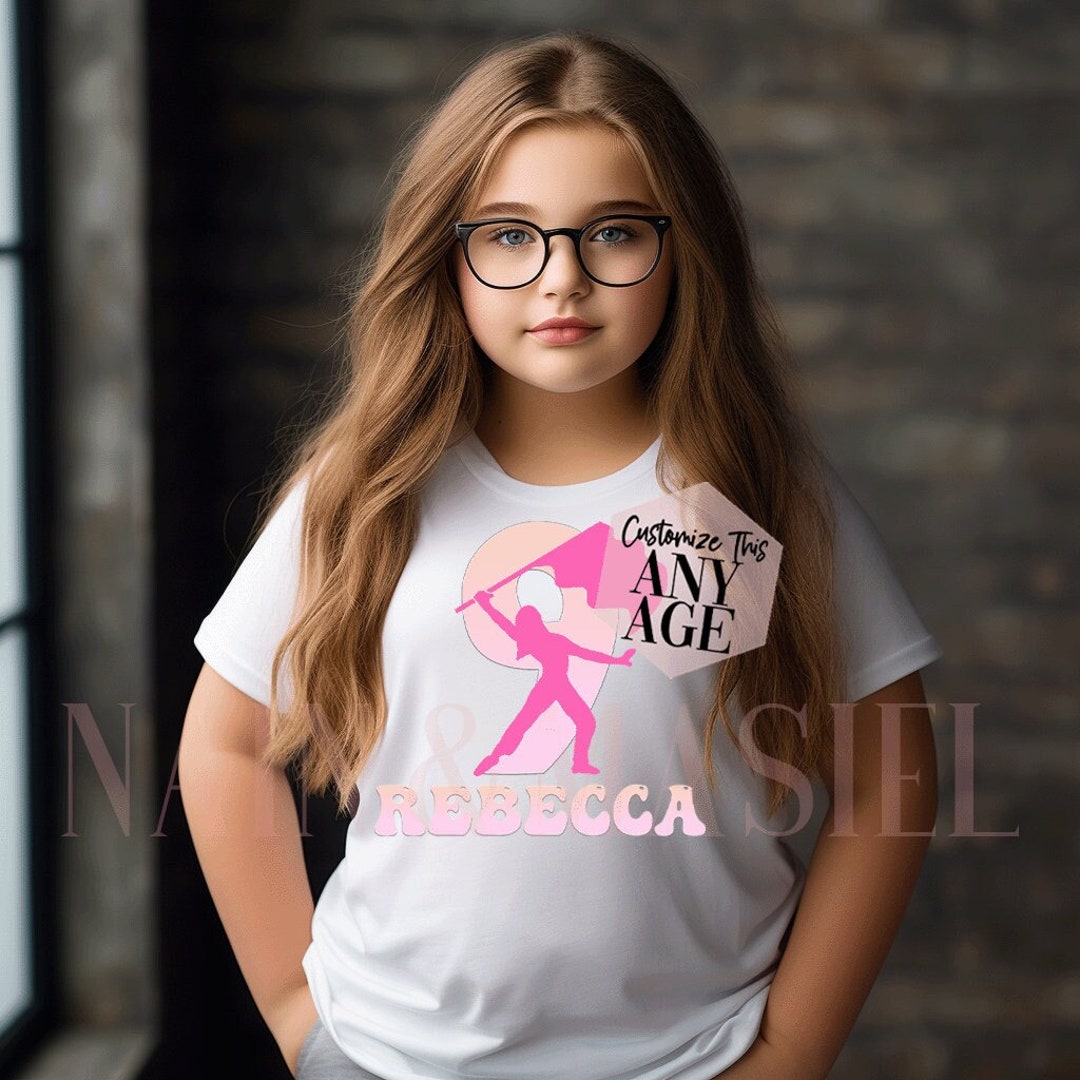 Color Guard Birthday Shirt, Groovy Birthday Girl, Color Guard Shirts ...