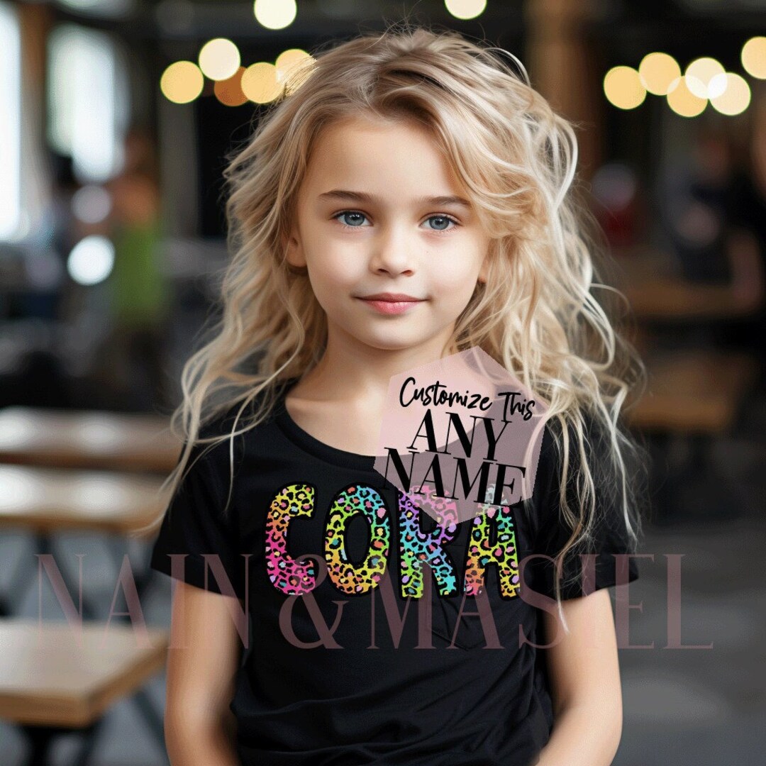 Animal Print Name Shirt, Cheetah Name Shirt, Leopard Name Shirt,phrase ...