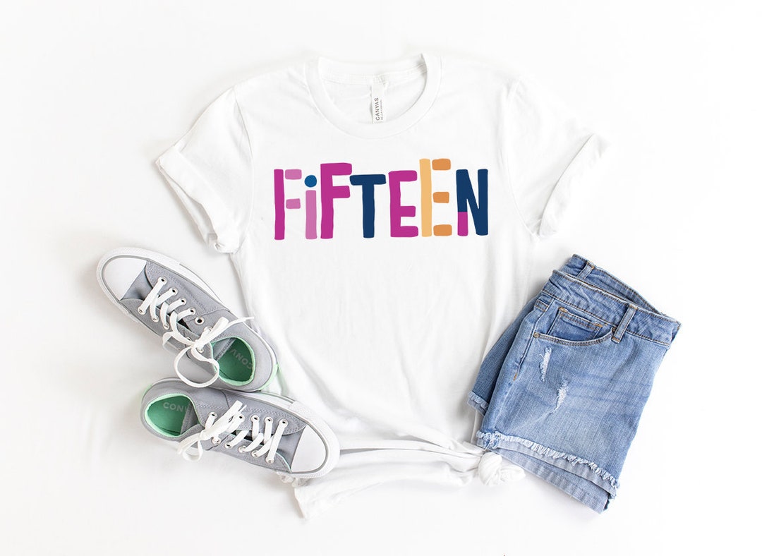 15th Birthday Shirt 1990s 90s Retro Birthday Girl,15th Birthday Gift ...