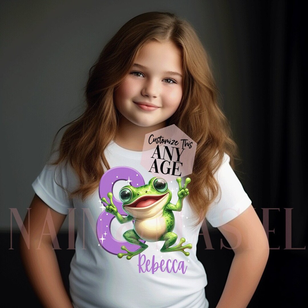 Frog Birthday Shirt, Birthday Girl Shirt, Cute Frog Shirts, Girls Frog ...